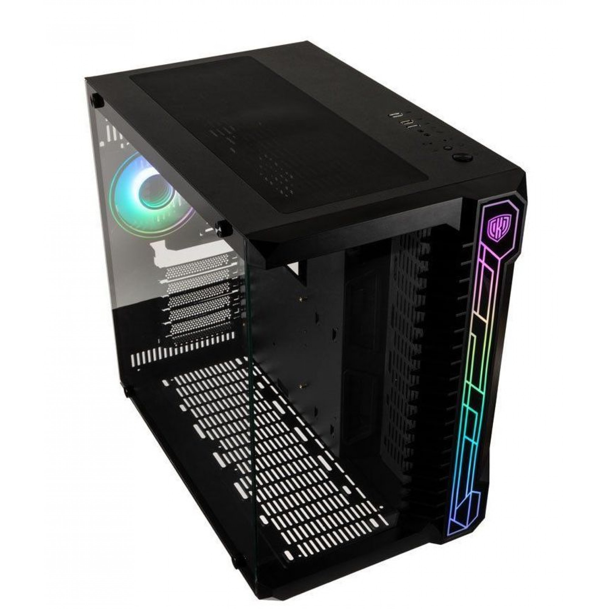 Carcasa Kolink Unity Code X ARGB, Mid-Tower, fara sursa, neagra | Smat PC