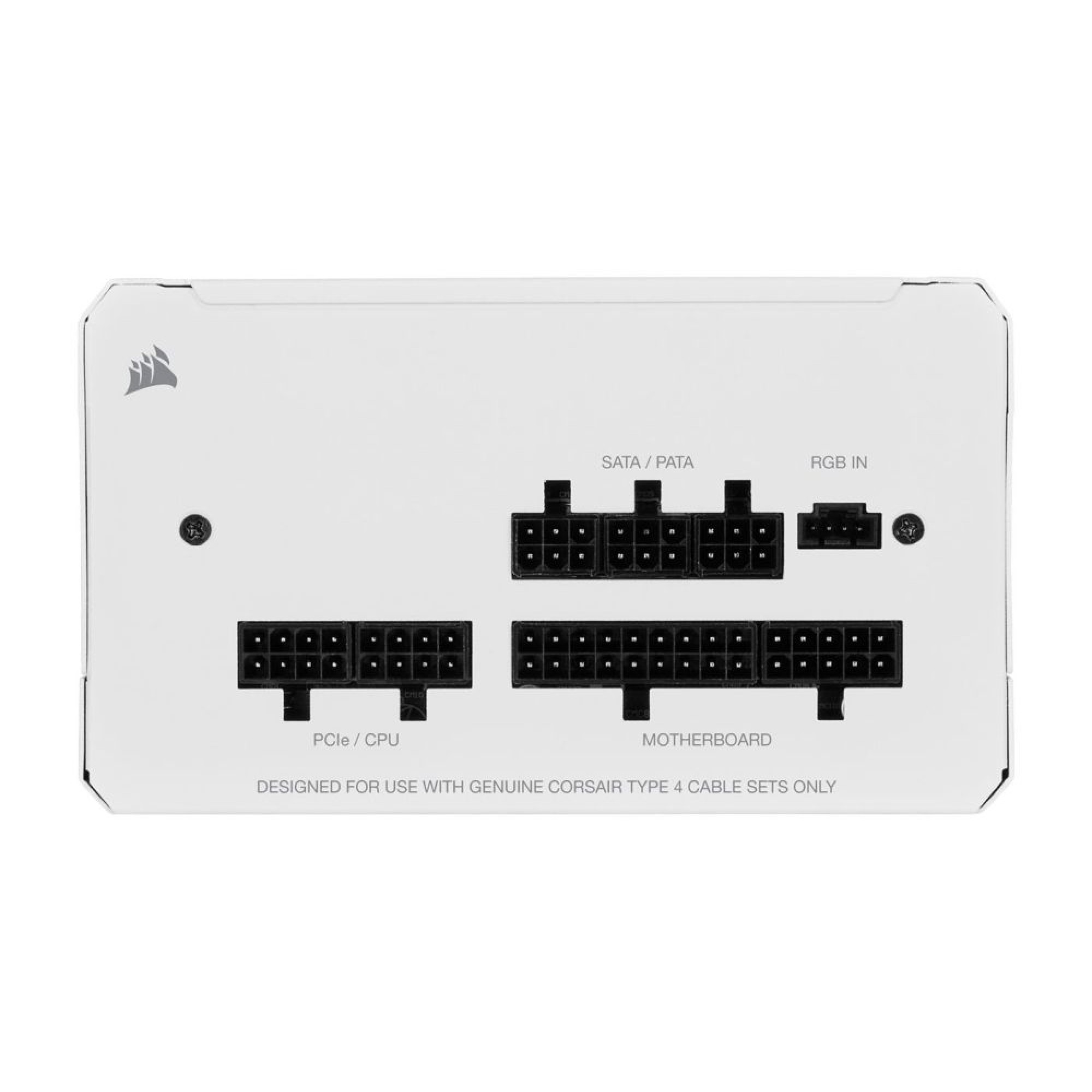 Sursa Corsair CX550F White, 550W, Full Modulara, RGB ,80 Plus Bronze ...