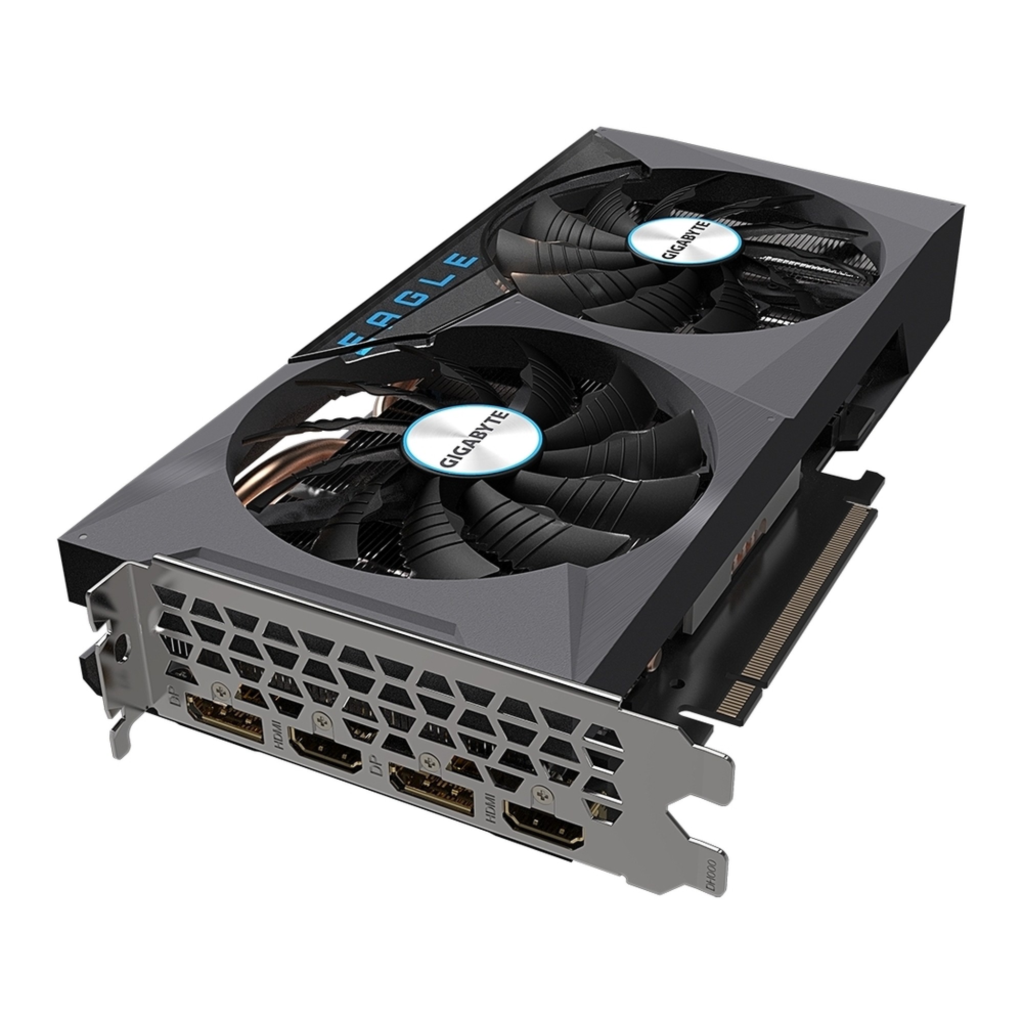 Placa video Gigabyte GeForce RTX 3060 EAGLE OC 12G, 12GB GDDR6, 192bit ...