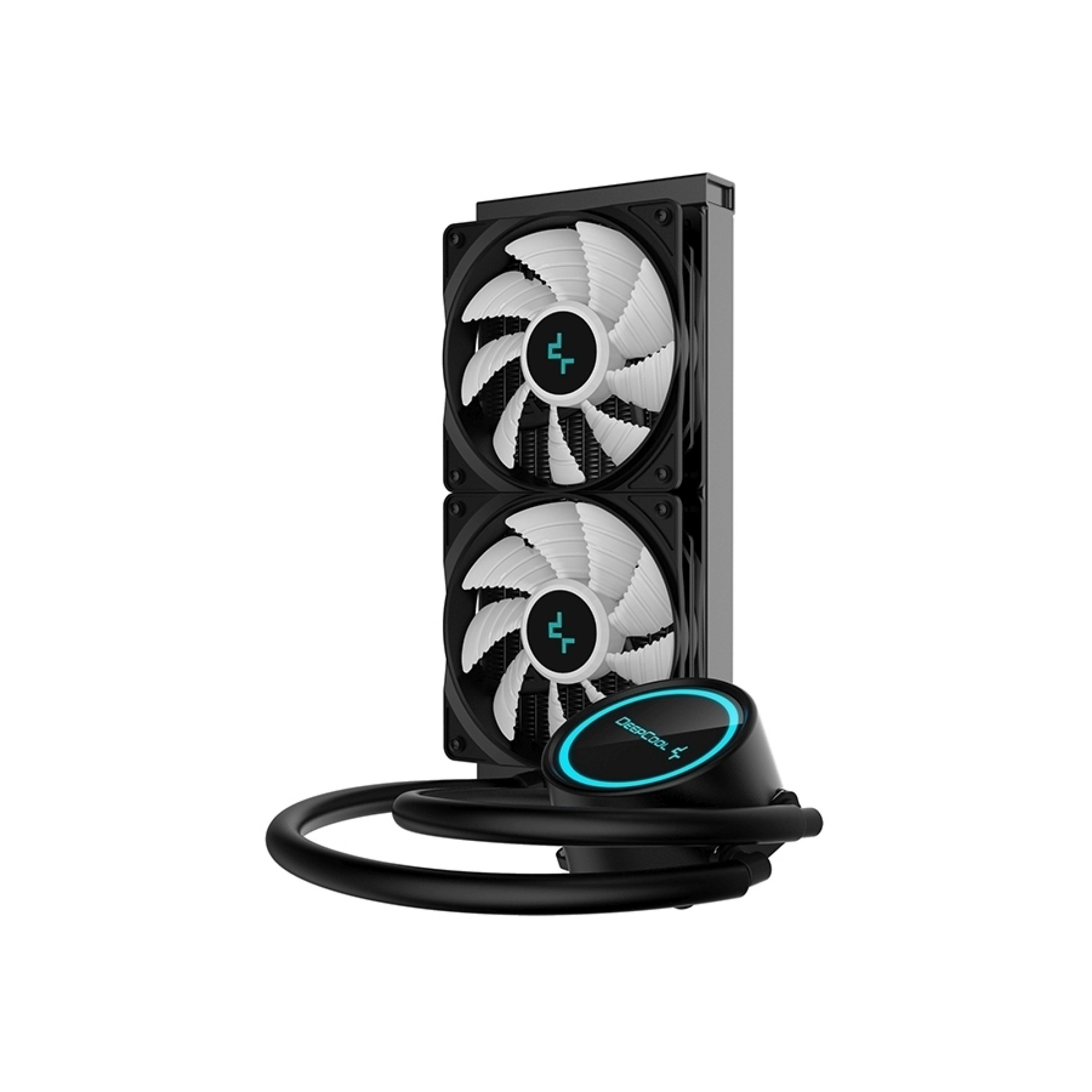 Smart PC - Cooler CPU Deepcool GAMMAX L240 V2 cu iluminare RGB și 2 ...