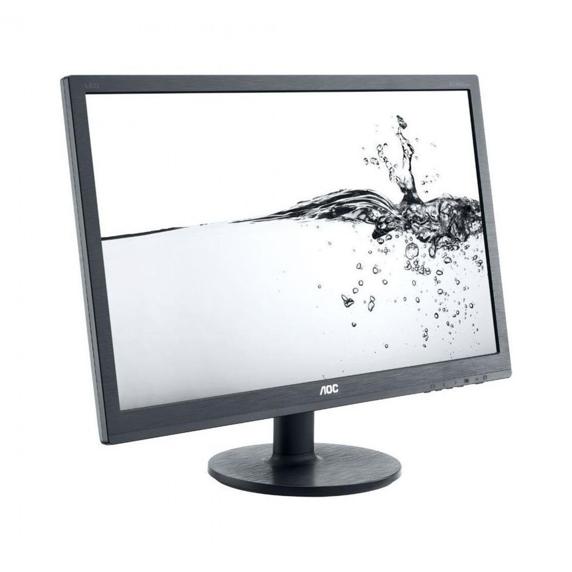 Smart PC - Monitor LED AOC E2260SWDAN, 21.5 inch, Full HD, 60 Hz, Negru