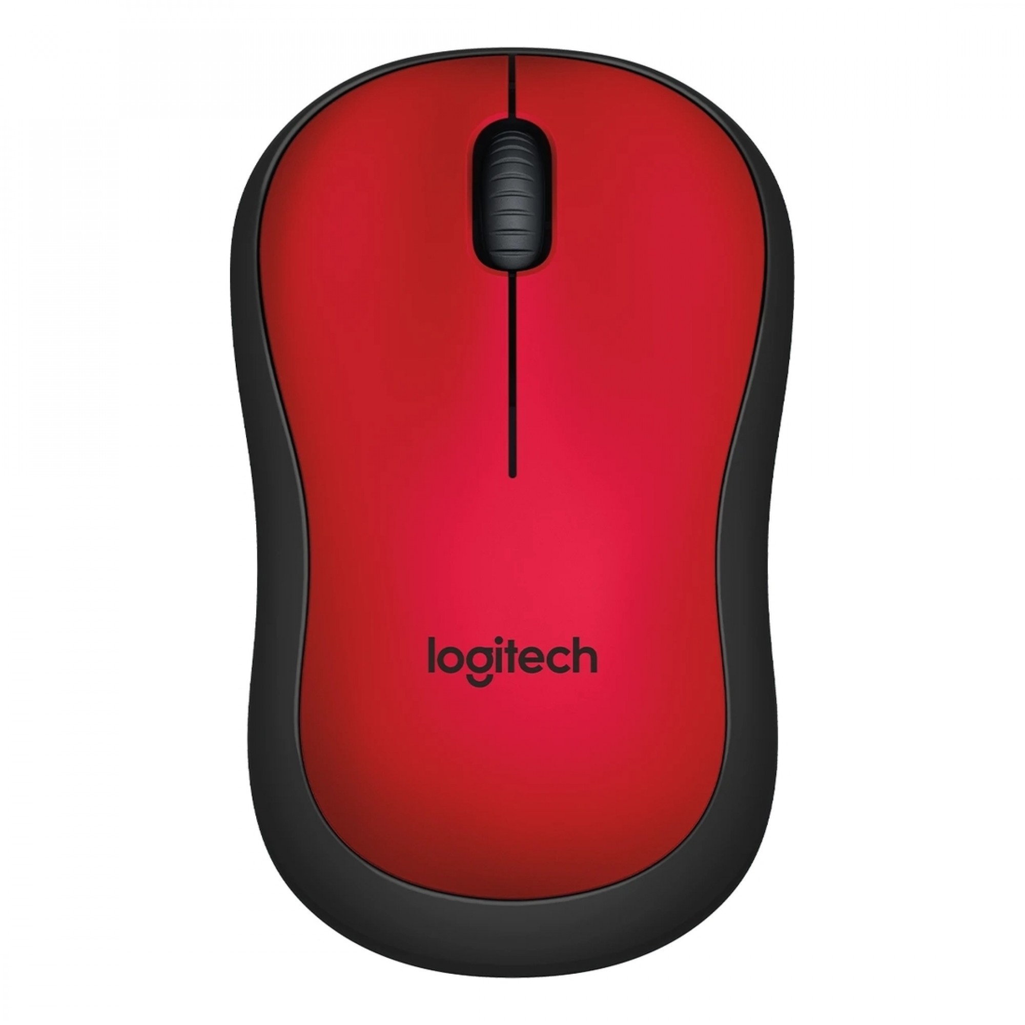 Smart PC - Mouse Wireless Logitech M220 Silent, 1000 DPI, USB, Rosu