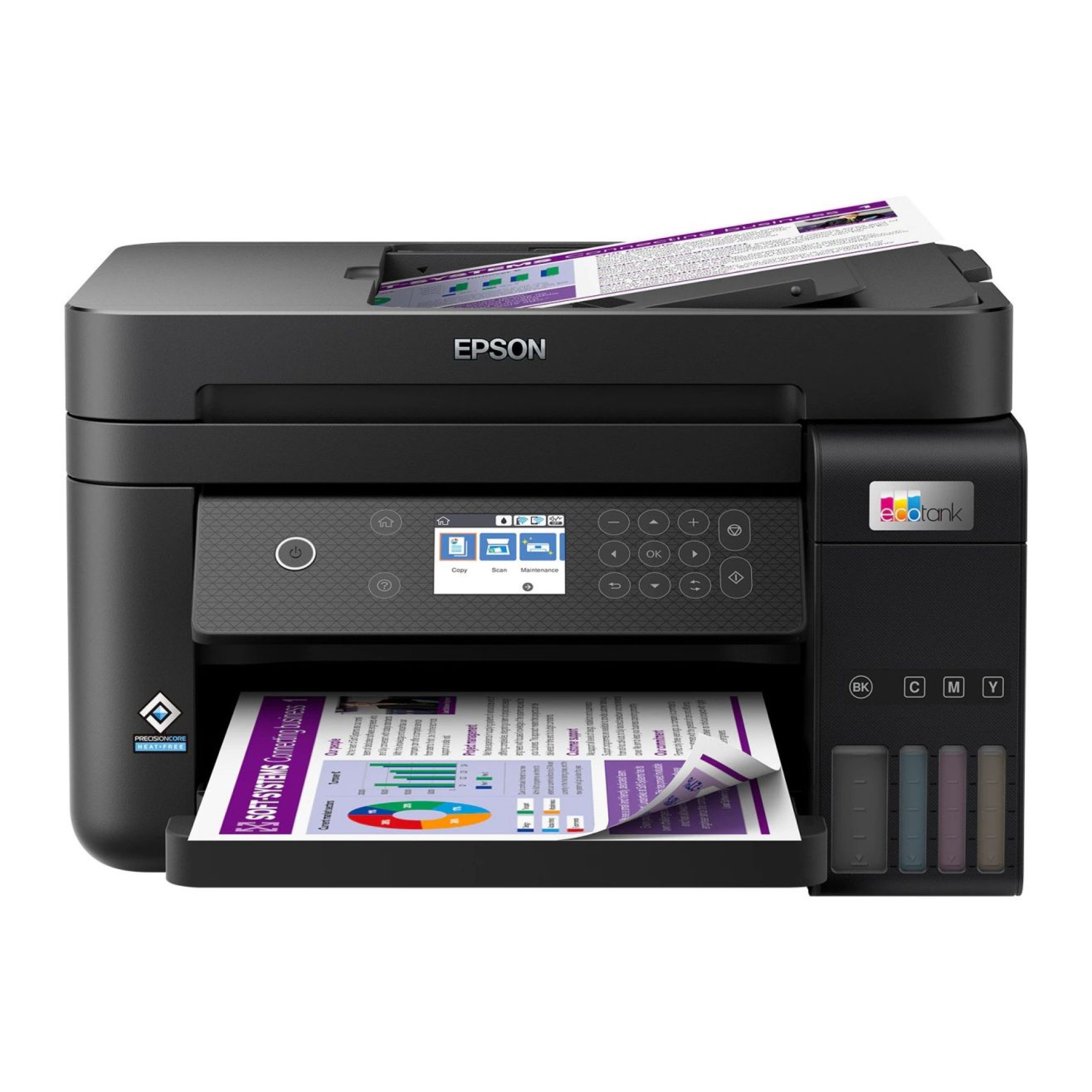 Smart PC - Multifunctional Inkjet color Epson L6270 EcoTank, A4, ADF ...