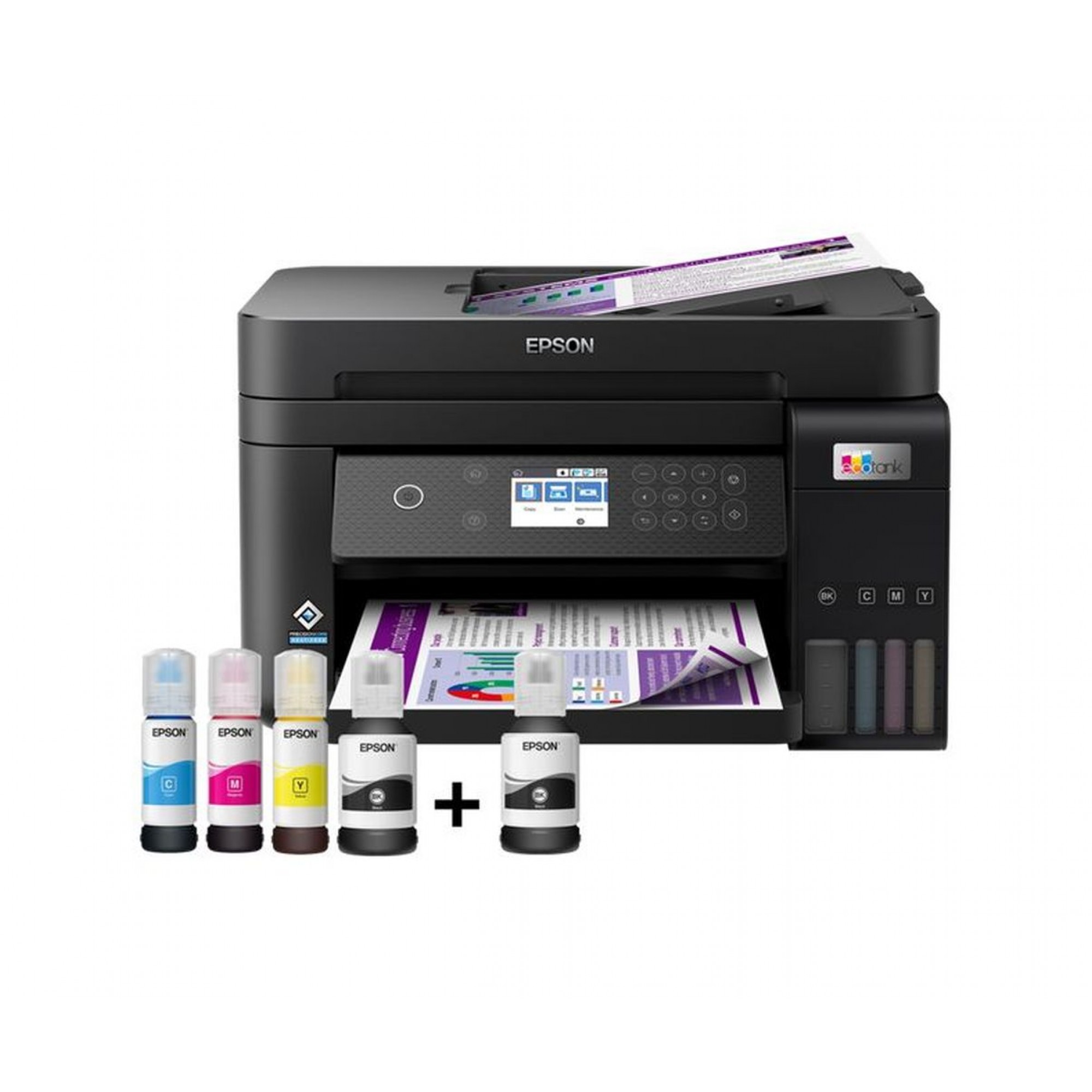 Smart PC - Multifunctional Inkjet color Epson L6270 EcoTank, A4, ADF ...