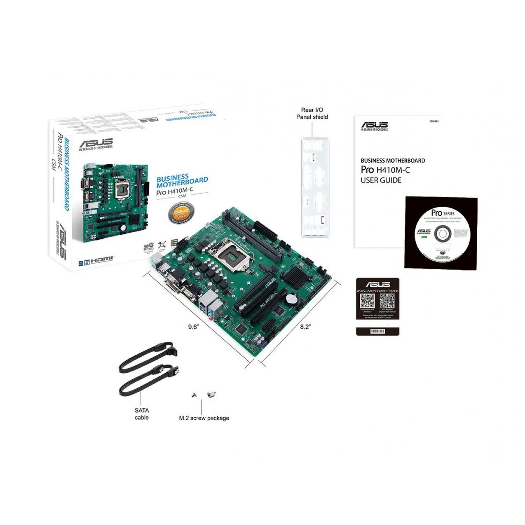 Placa de baza Asus Pro H410M-C/CSM, Socket LGA 1200 | Smart PC