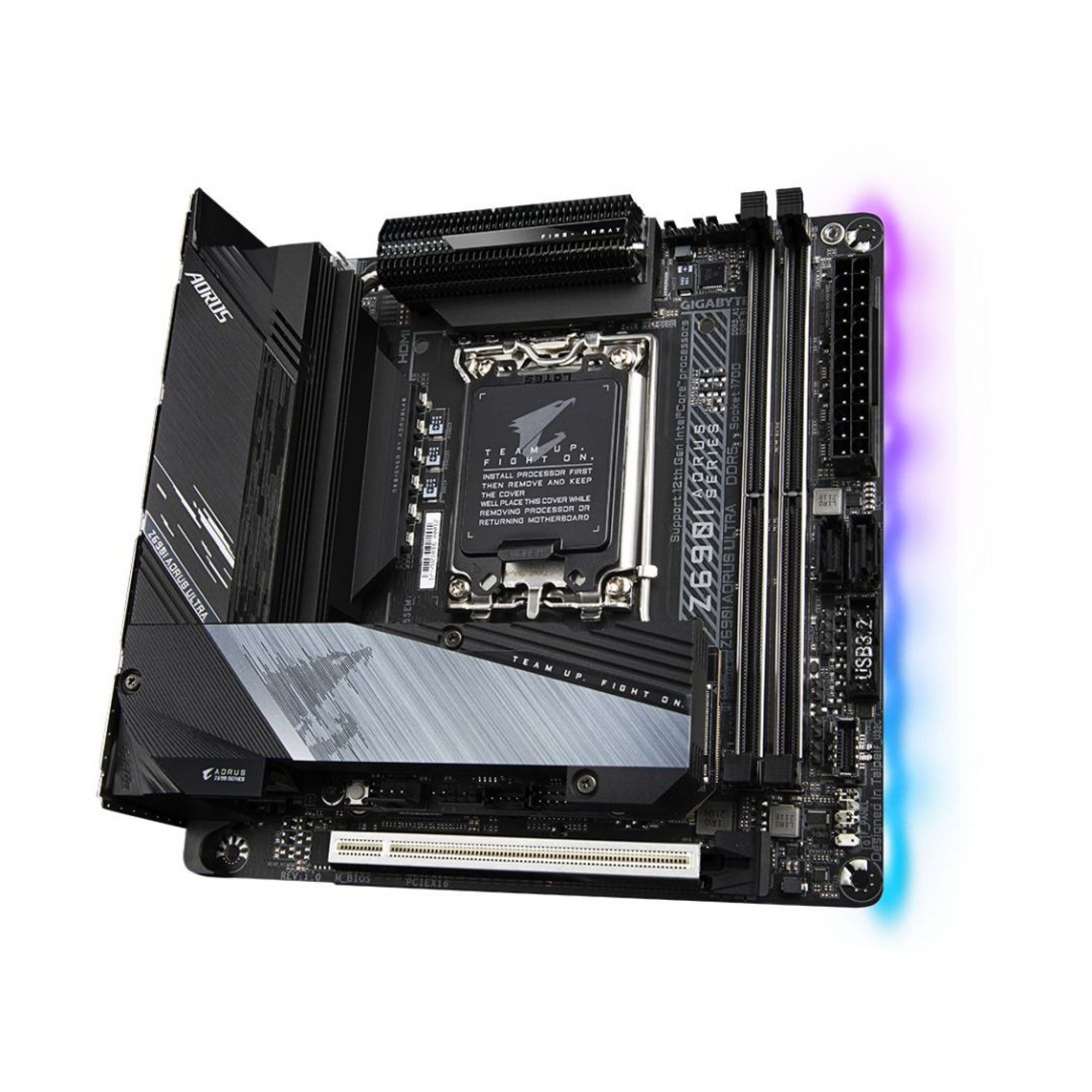 Placa de baza Gigabyte Z690I Aorus Ultra, Socket LGA 1700 | Smart PC