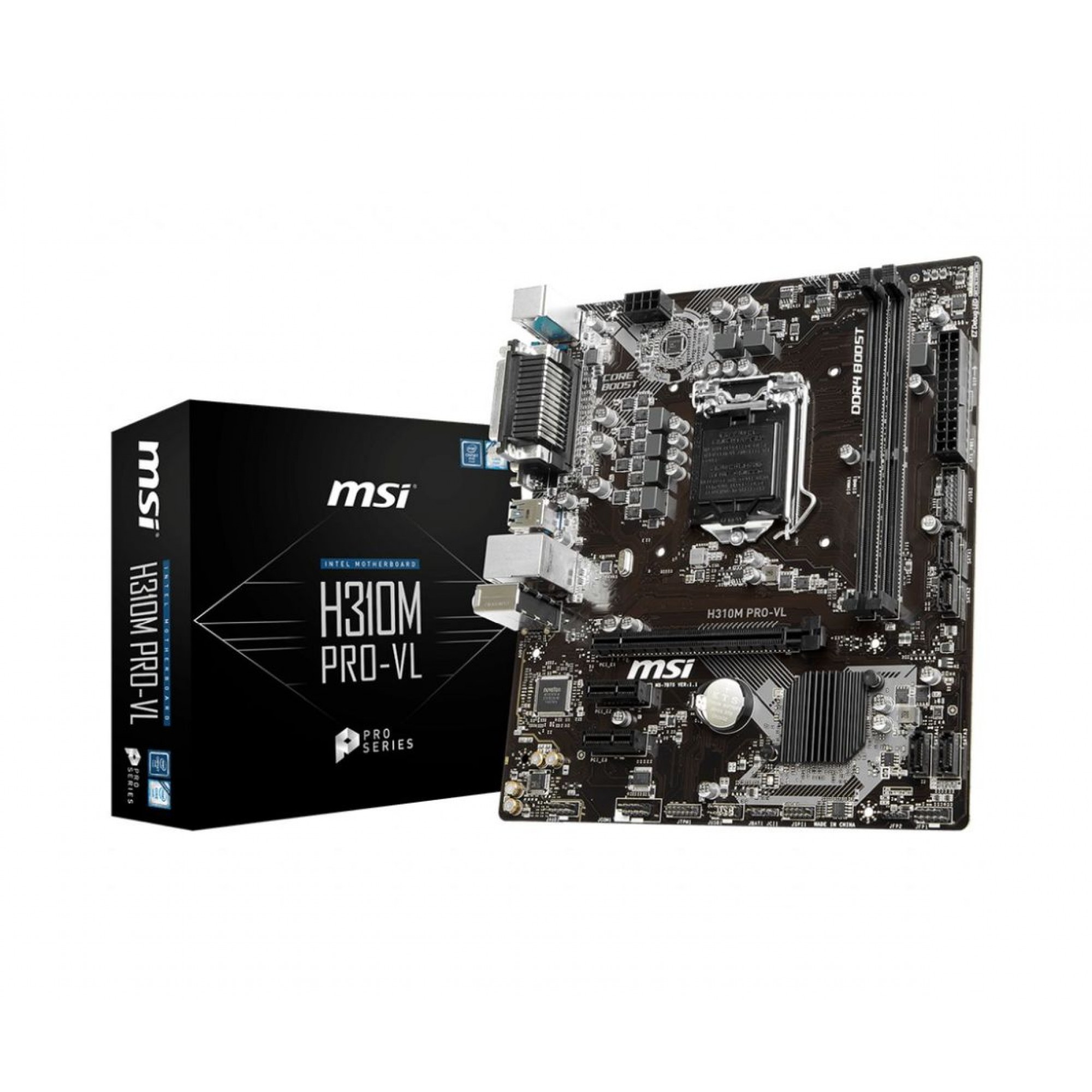 Placa de baza MSI H310M Pro-VL, Socket LGA 1151 | Smart PC
