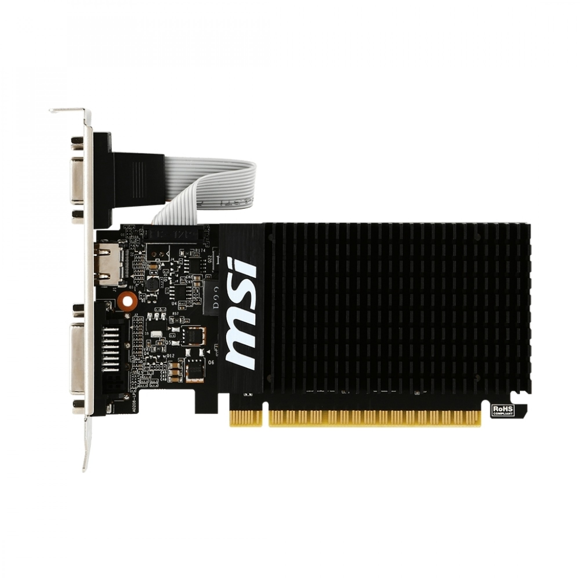 Placa video MSI GeForce GT 710, 2GB DDR3, 64-bit | Smart PC