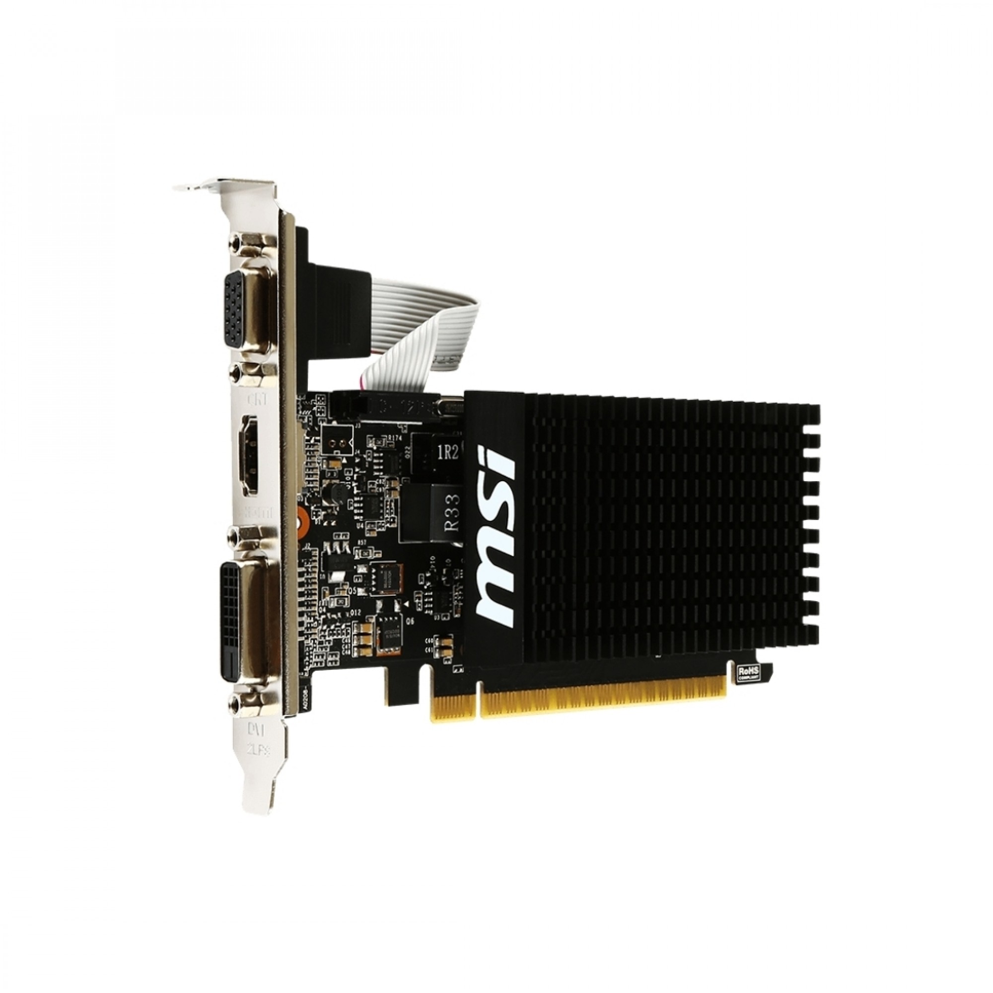 Placa video MSI GeForce GT 710, 2GB DDR3, 64-bit | Smart PC
