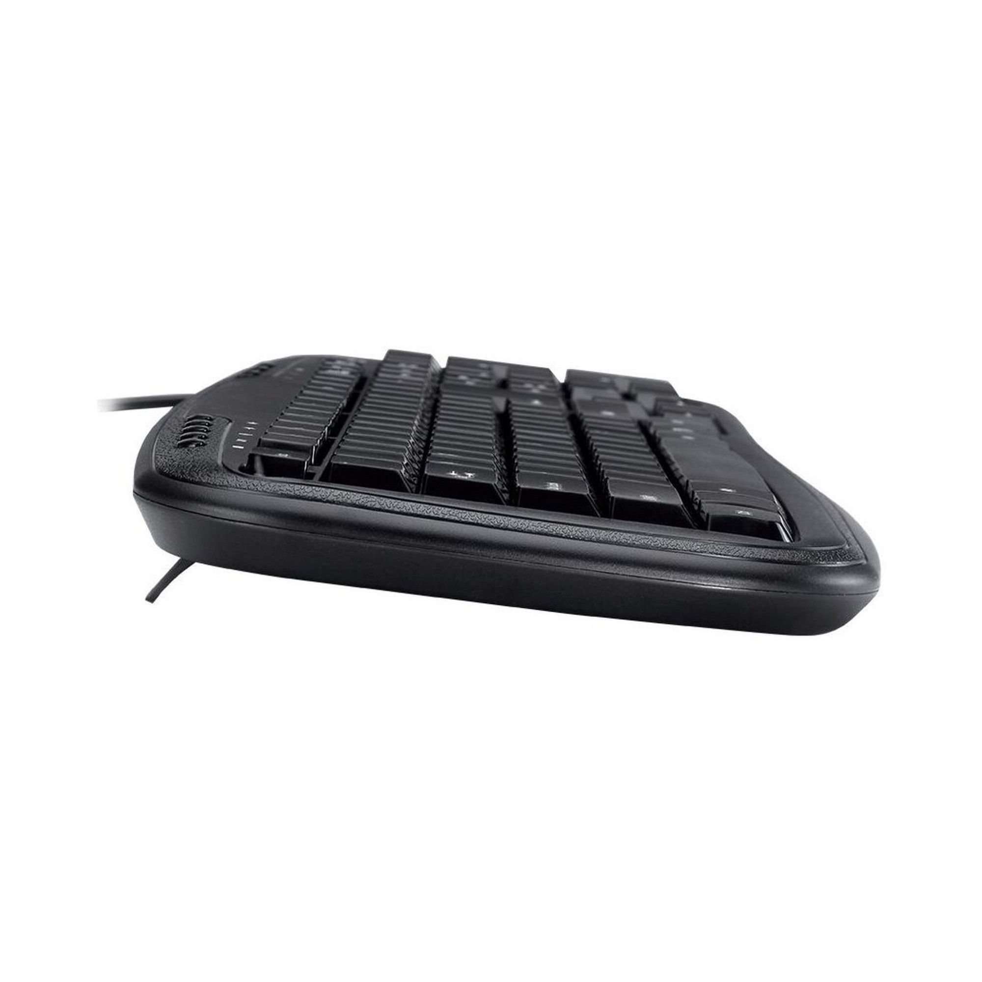 Smart PC - Tastatura Genius KB-M200, USB, 104 + 8 taste multimedia, Neagra